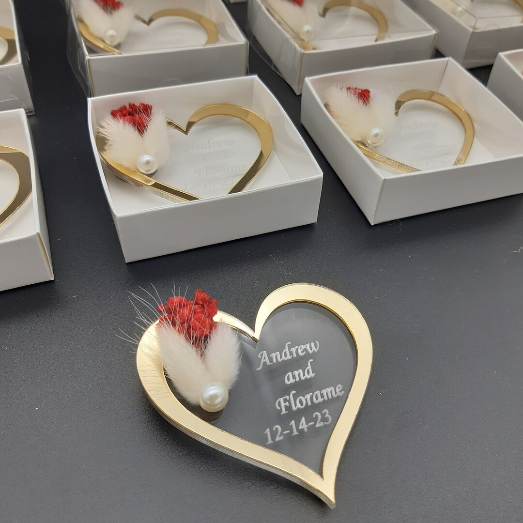 Wedding Favor Magnet, Personalized Wedding Magnet,wedding Favors for ...