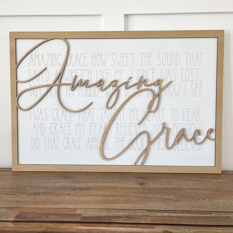 Amazing Grace - Etsy