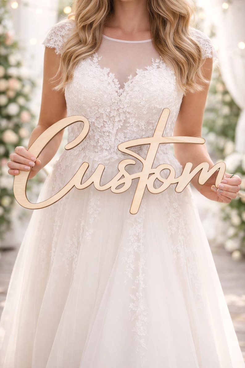 Custom Wood Words | Personalized Wall Letters | Wedding Backdrop ...