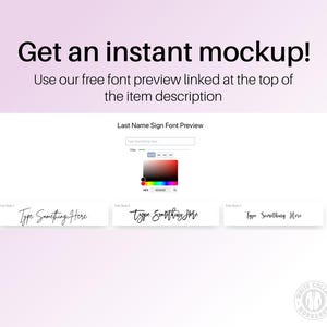 Custom Last Name Sign, Family Name Sign, Personalized Name Sign ...