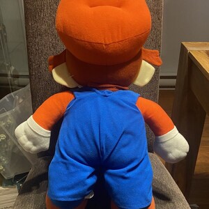 2001 Kellytoy Nintendo Super Mario Blue Eyes Plush Toy 18" Vintage - Etsy