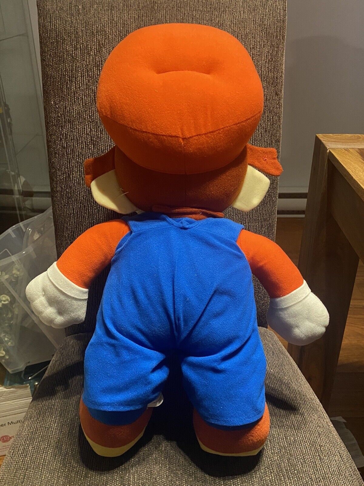 2001 Kellytoy Nintendo Super Mario Blue Eyes Plush Toy 18 Vintage - Etsy