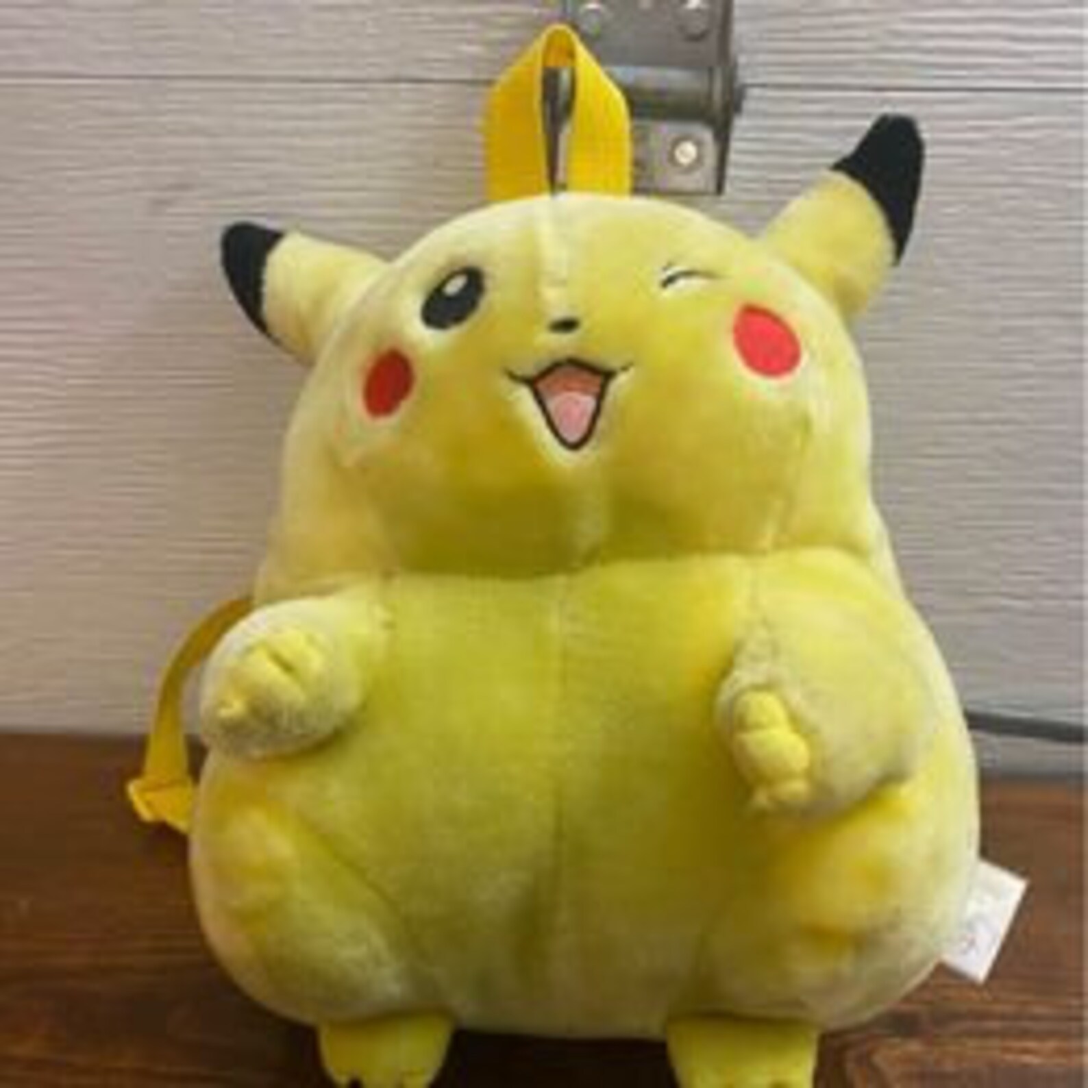 Pokemon Winking Pikachu 12'' Plush Backpack Nintendo OFFICIAL 1990 - Etsy