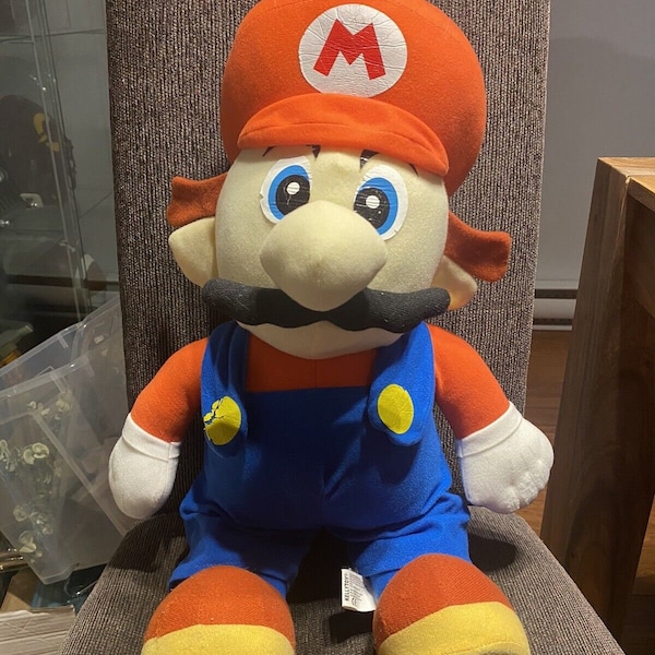 Mario Plush - Etsy