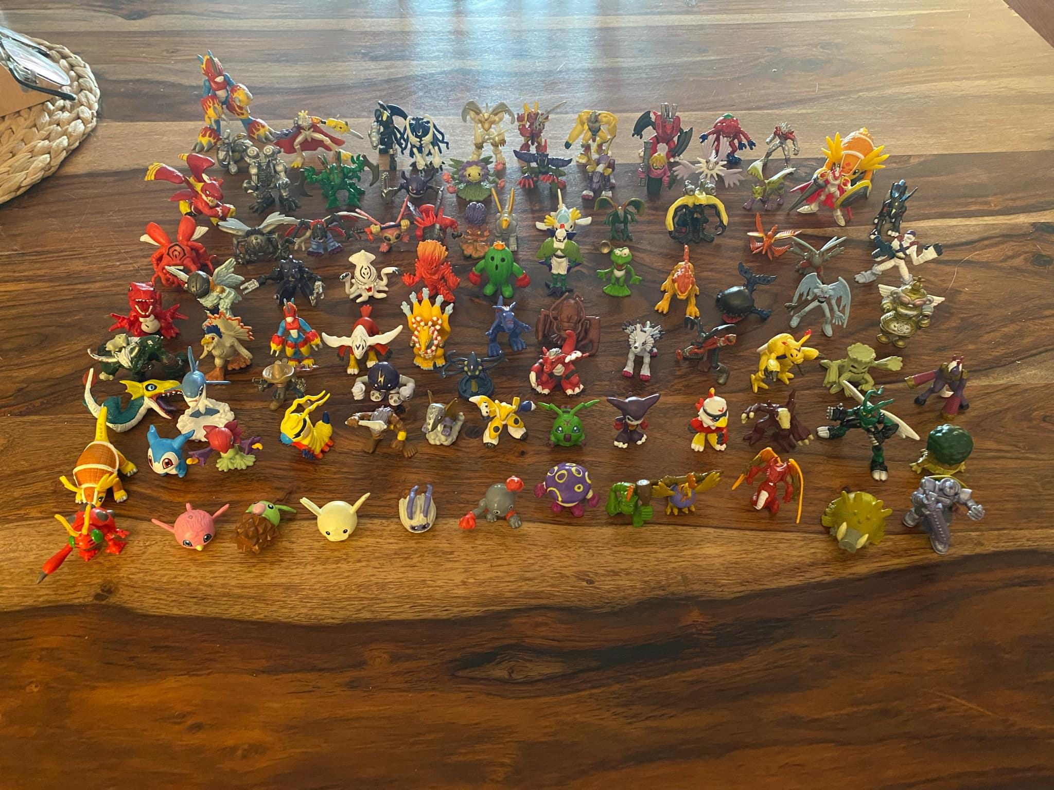 Vintage Digimon Digital Monsters Mini Figure's Bandai H-T Original ...
