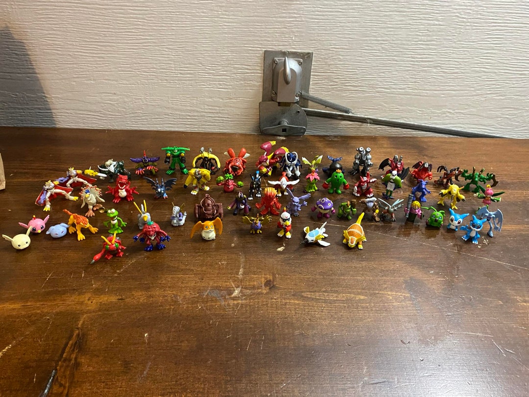 Vintage Digimon Digital Monsters Mini Figure's Bandai H-T Original ...