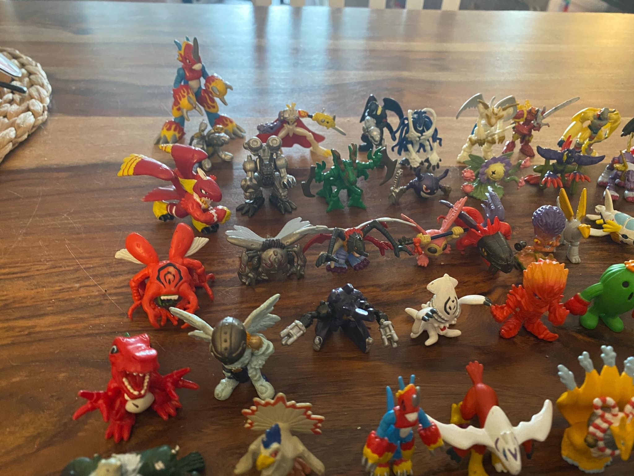 Vintage Digimon Digital Monsters Mini Figure's Bandai H-T Original ...