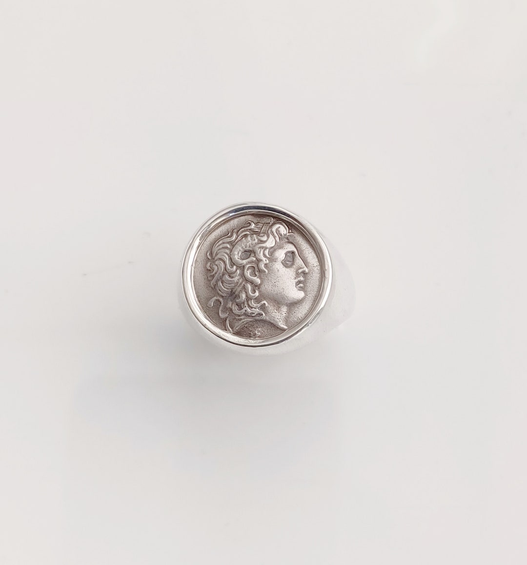Alexander the Great Sterling Silver 925 Ring .handmade - Etsy