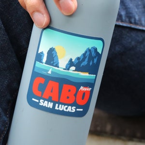Cabo San Lucas Mexico Sticker | City & Travel Stickers | Waterproof ...