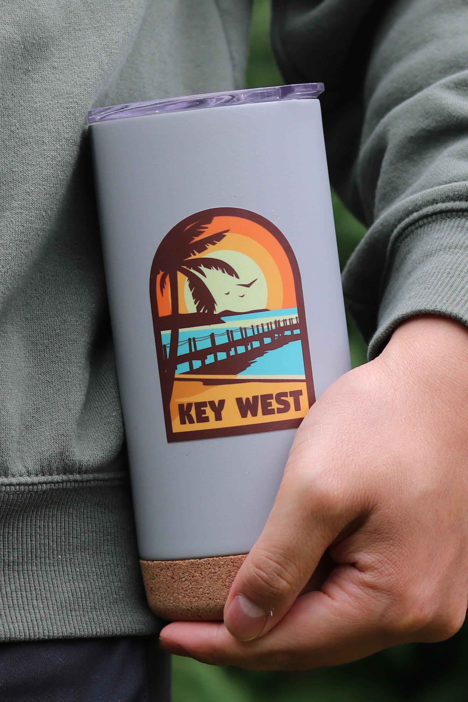 Key West Florida Keys Sticker | City & Travel Stickers | Waterproof ...