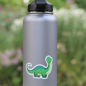 Brontosaurus Sticker, Cute Dinosaur Stickers, Waterproof Dino Stickers ...
