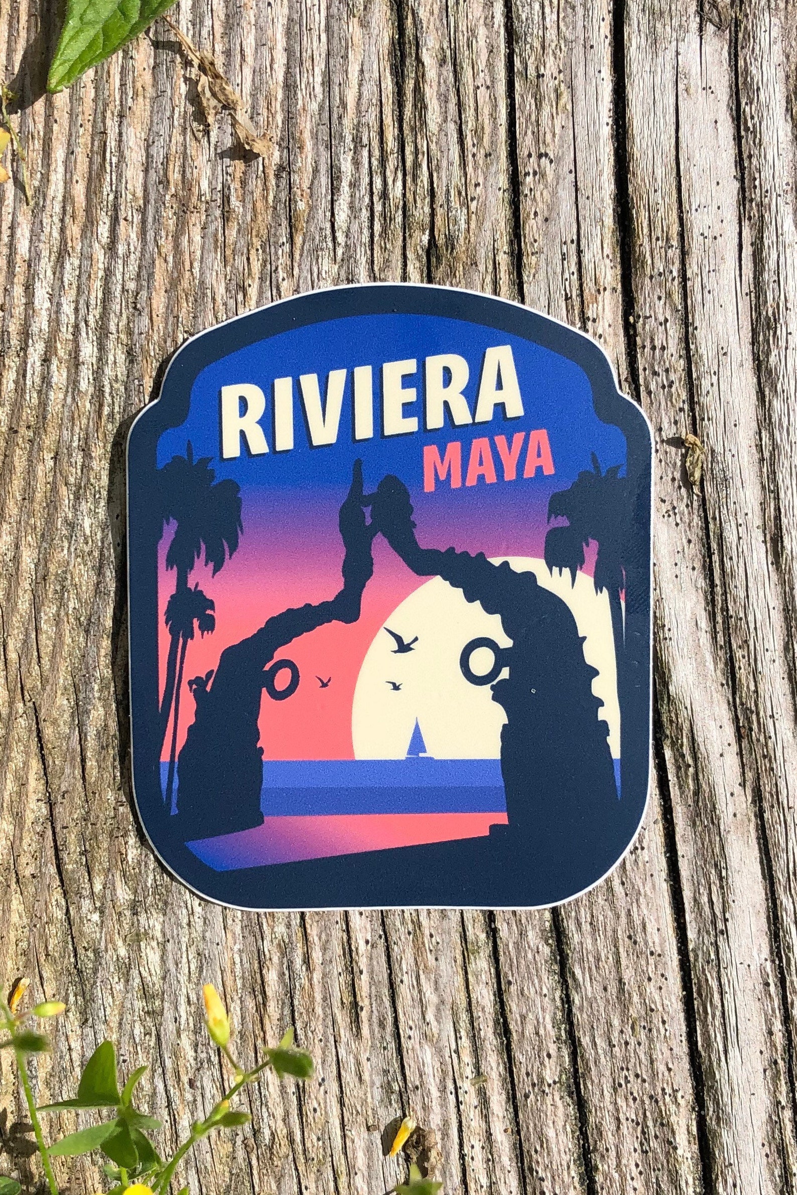 Riviera Maya Mexico Sticker | Travel Stickers | Waterproof, Vinyl and ...