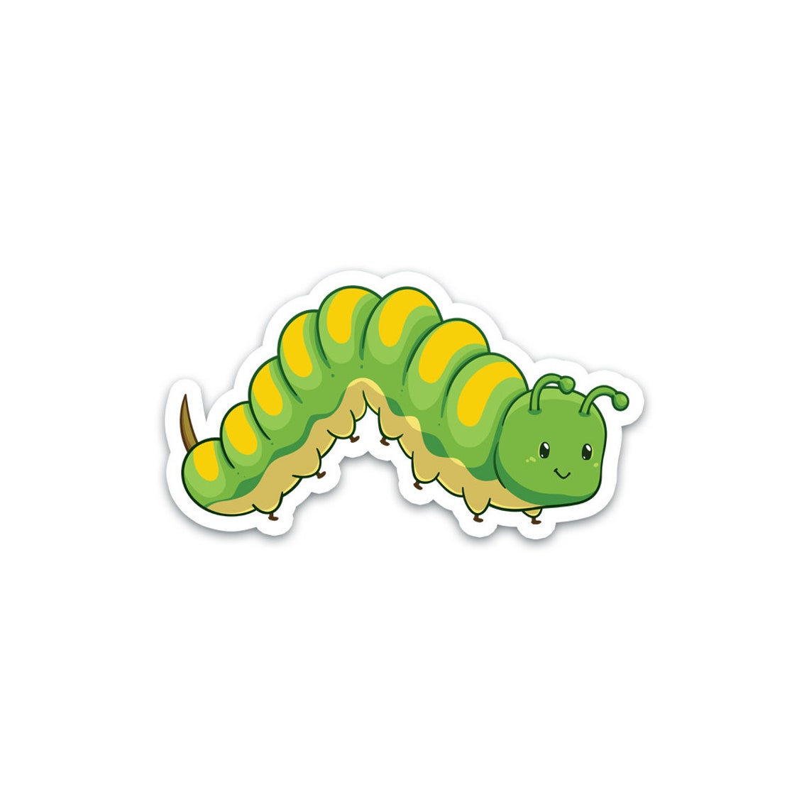 Caterpillar Sticker Insect Sticker Waterproof Vinyl and - Etsy Nederland