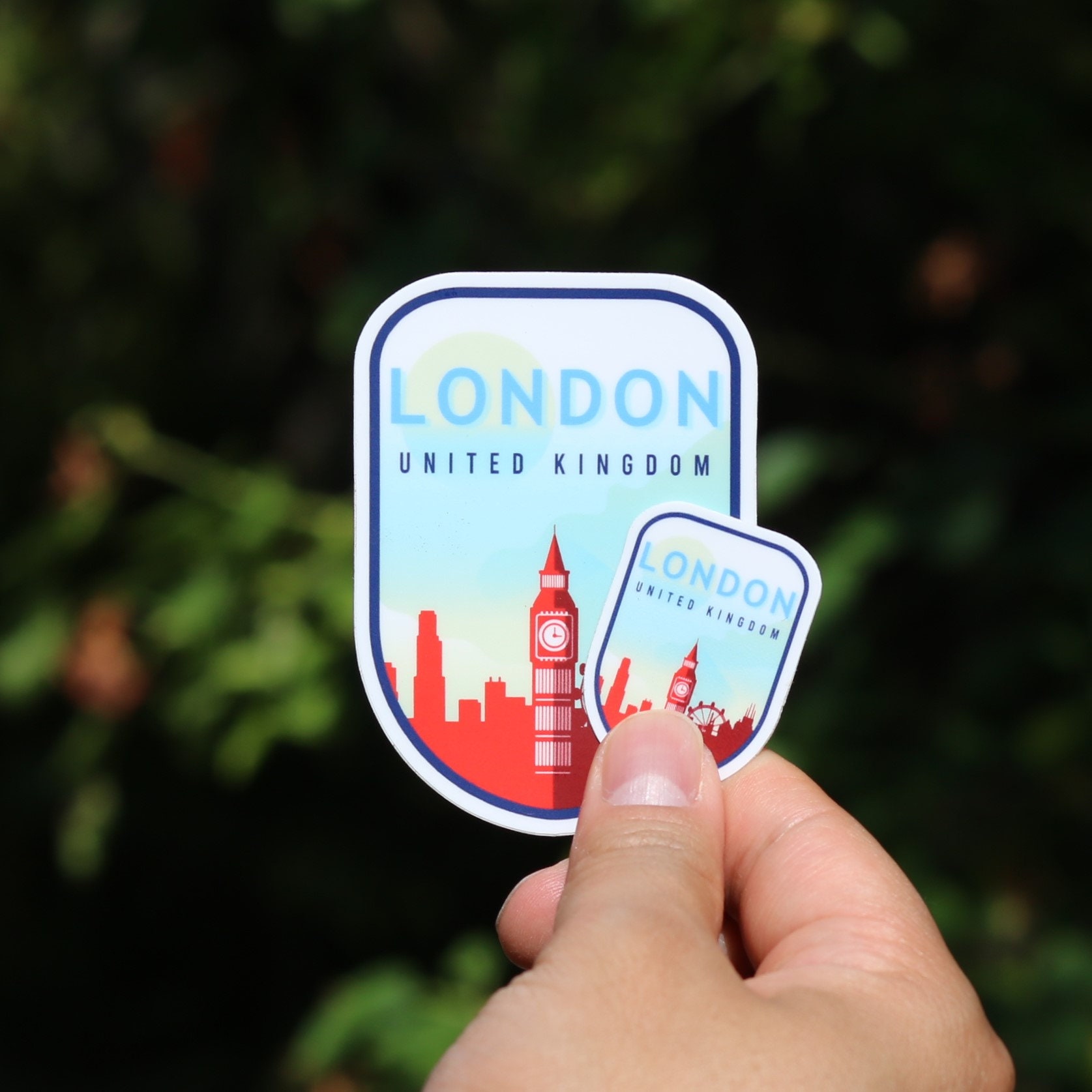London United Kingdom Sticker | City & Travel Sticker | Waterproof ...