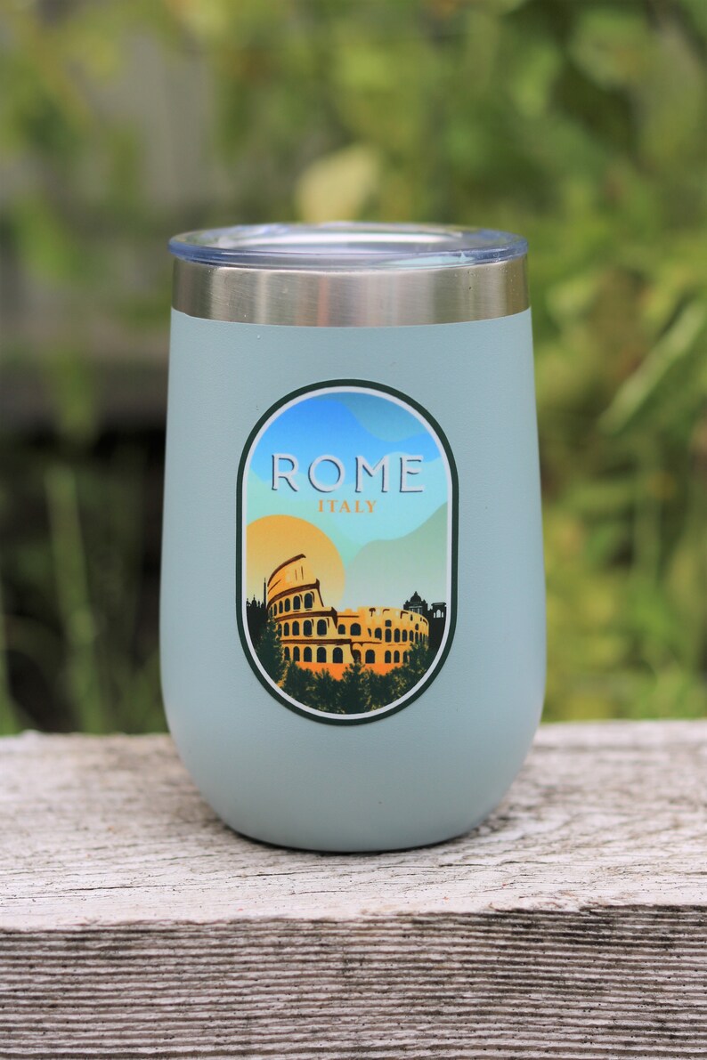 Rome Italy Sticker | City & Travel Stickers | Waterproof, Vinyl and ...