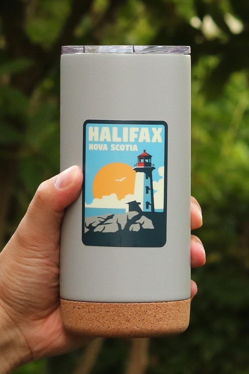 Halifax Nova Scotia Canada Sticker | City & Travel Stickers ...