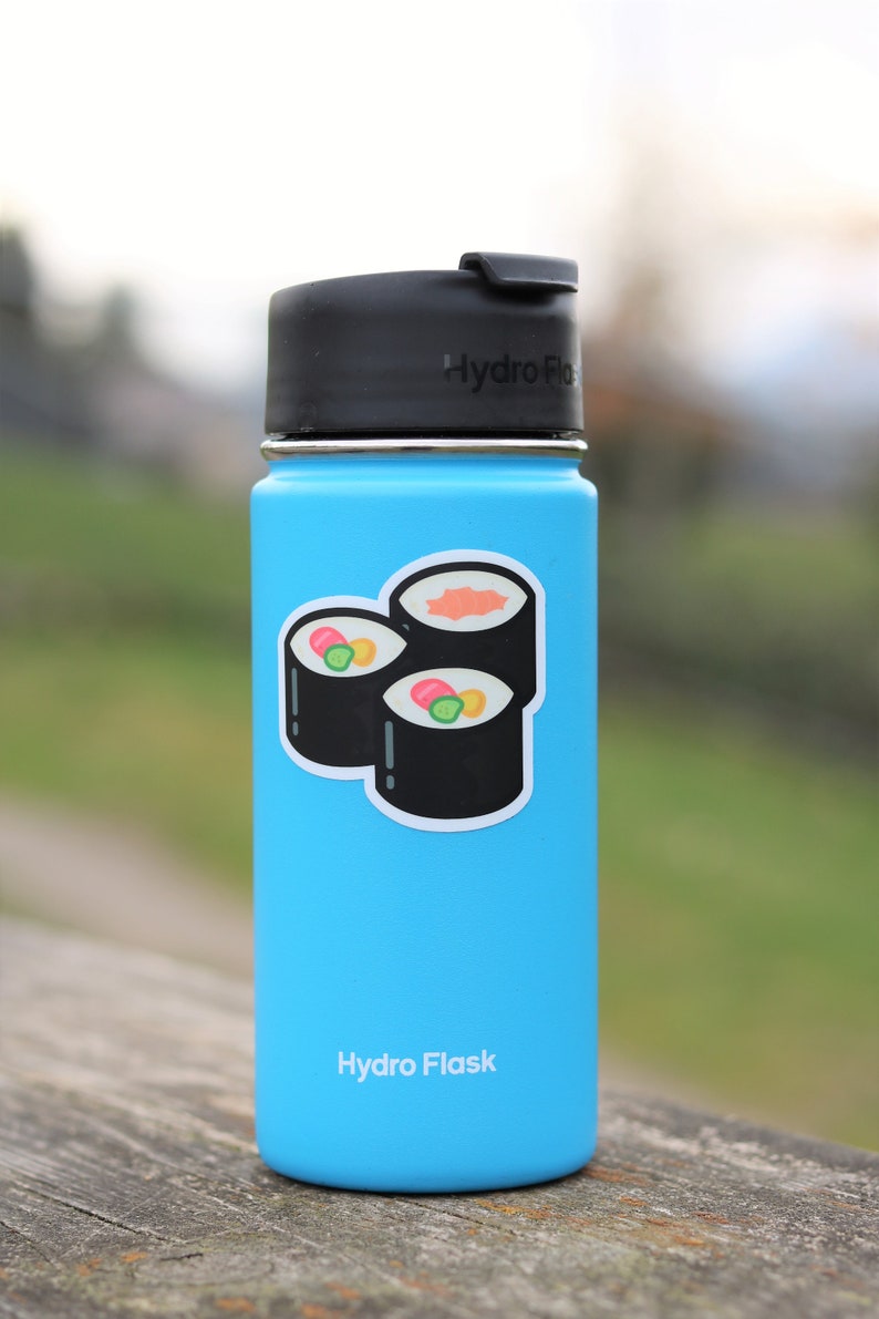 Maki Sushi Sticker Japanese Food Stickers Waterproof | Etsy