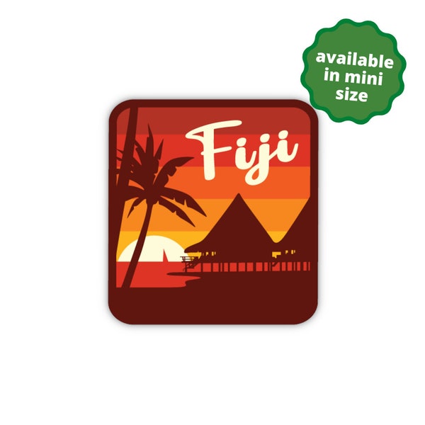 Fiji Sticker - Etsy