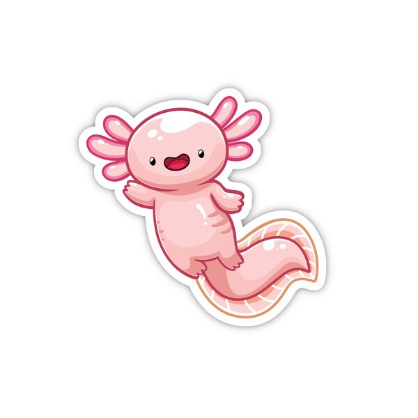 Axolotl Sticker - Etsy