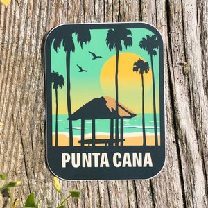 Punta Cana Dominican Republic Sticker | City & Travel Stickers ...