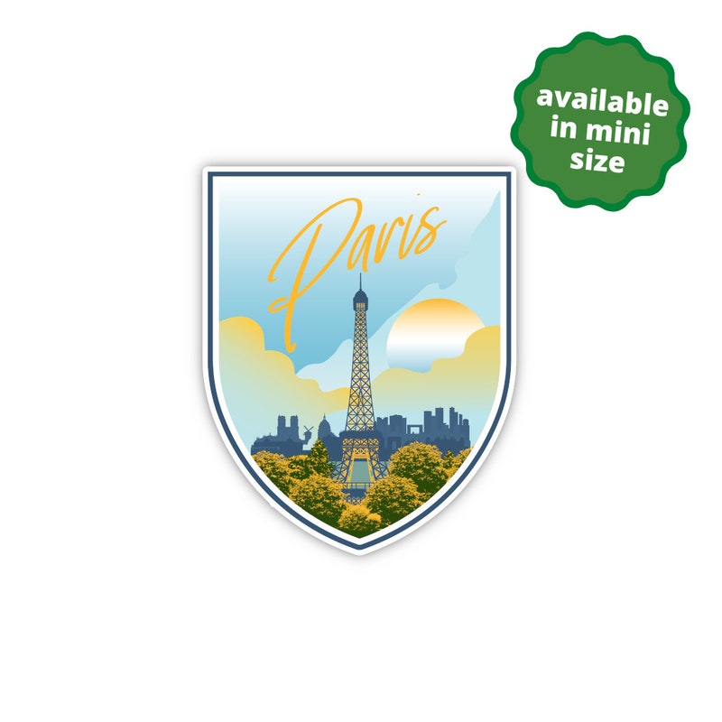 Paris Sticker - Etsy