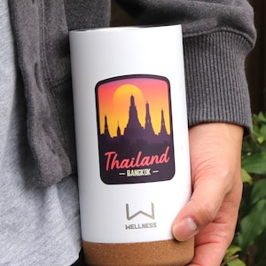 Bangkok Thailand Sticker, Waterproof Travel Sticker for Luggage, Travel ...