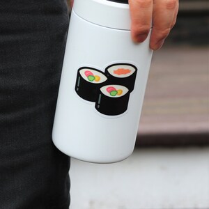 Maki Sushi Sticker, Japanese Food Stickers, Bento Box Stickers, Sushi ...