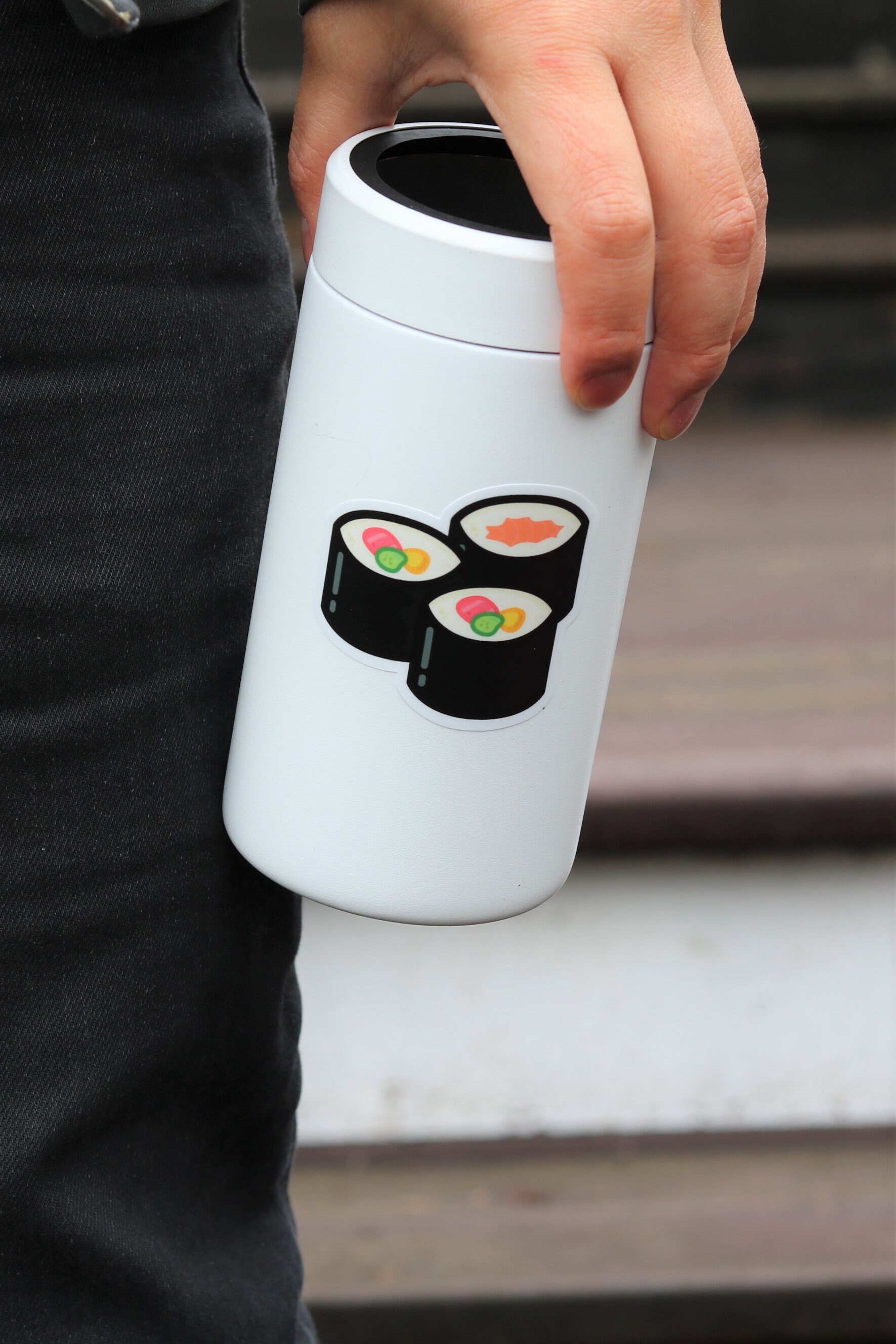 Maki Sushi Sticker Japanese Food Stickers Waterproof | Etsy