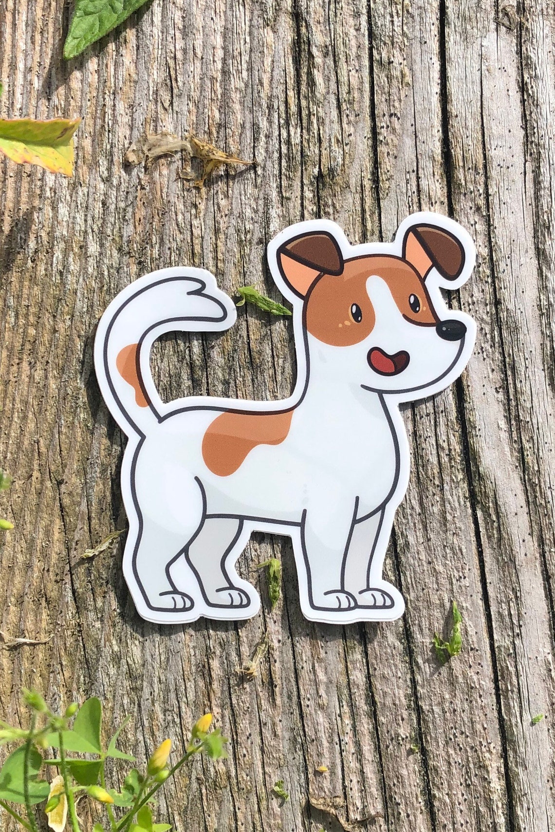 Jack Russell Terrier Sticker Cute Puppy Dog Decal - Etsy