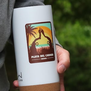 Playa Del Carmen Mexico Sticker | City & Travel Stickers | Waterproof ...