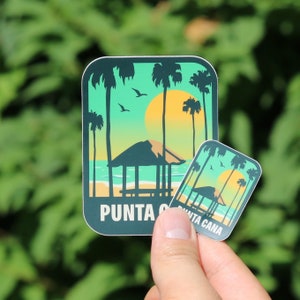 Punta Cana Dominican Republic Sticker | City & Travel Stickers ...
