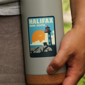Halifax Nova Scotia Canada Sticker | City & Travel Stickers ...