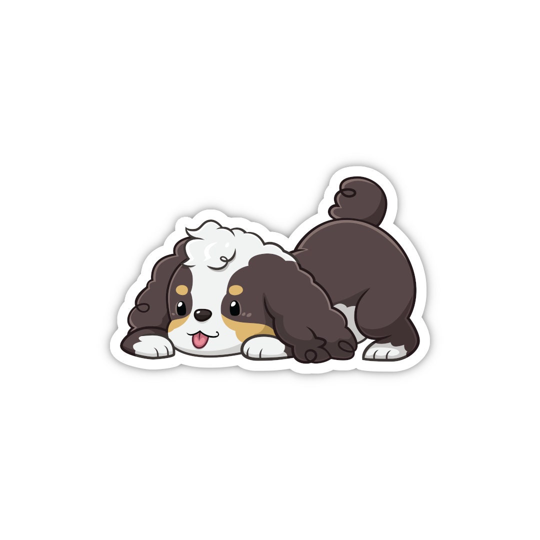 Cocker Spaniel Sticker | Cute Dog Sticker | Waterproof, Vinyl and ...