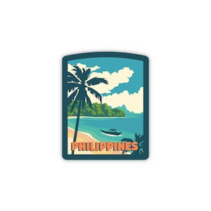 Philippines Sticker | City & Travel Stickers | Waterproof, Vinyl and ...