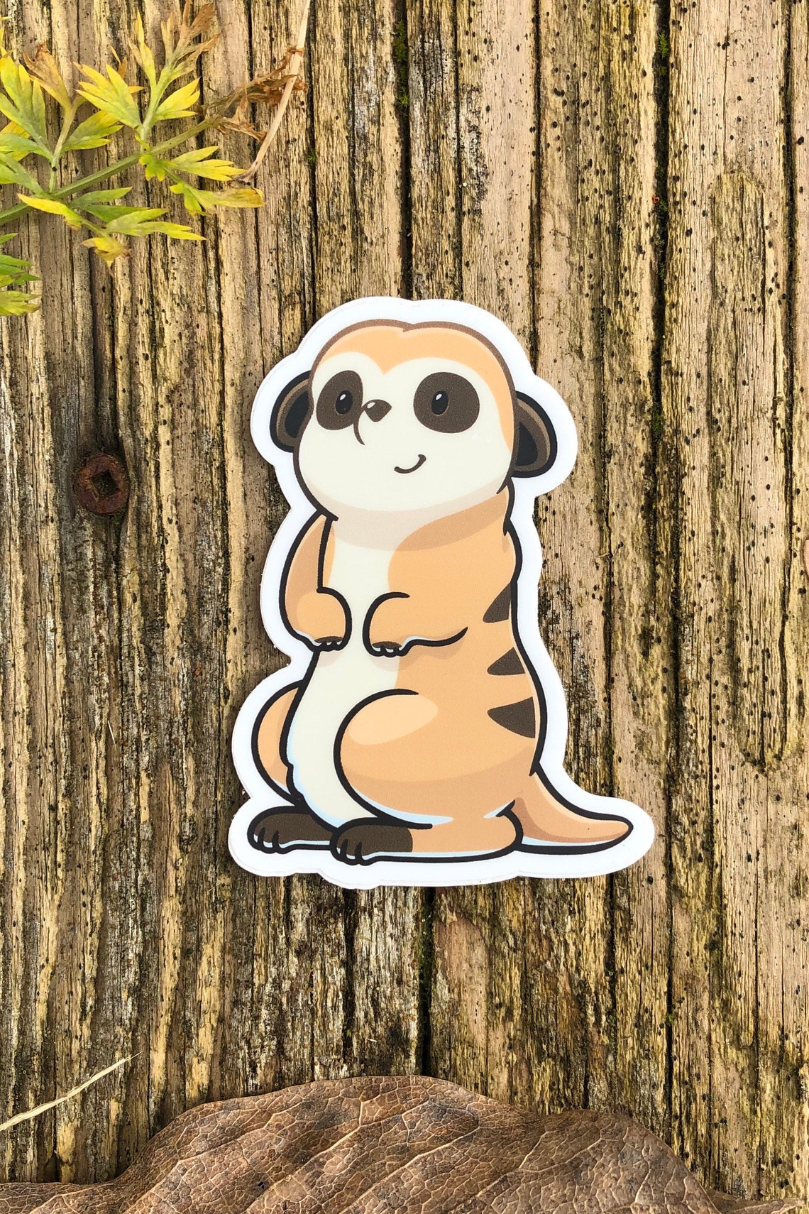 Meerkat Sticker, Cute Safari Animal Stickers, Waterproof Stickers for ...