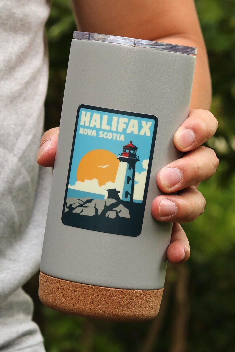 Halifax Nova Scotia Canada Sticker | City & Travel Stickers ...