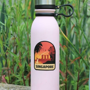 Singapore Sticker | Travel Stickers | Waterproof, Vinyl and Dishwasher ...