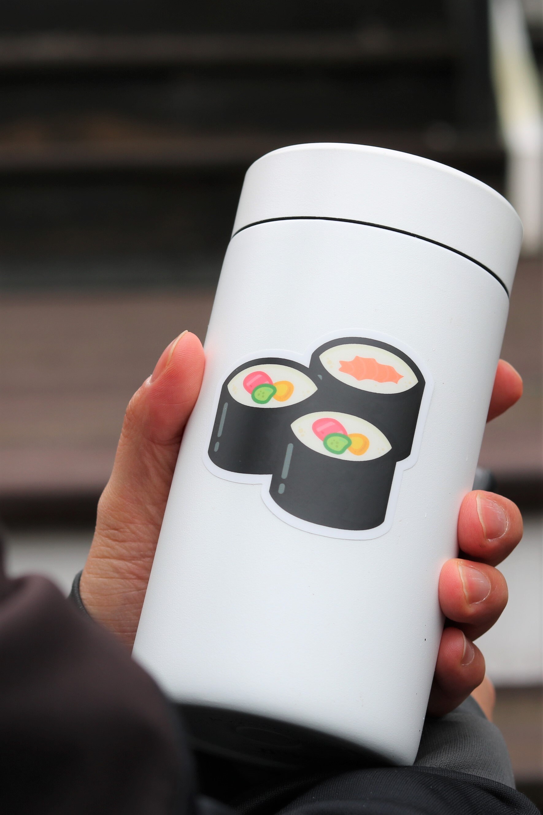 Maki Sushi Sticker Japanese Food Stickers Waterproof | Etsy