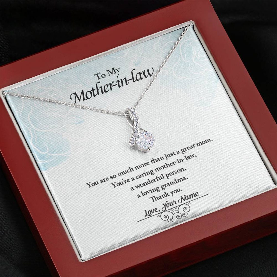 Mother In Law Gift Mother In Law Birthday Gift Gift For Etsy