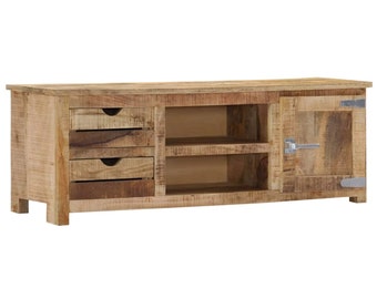 Rustic Media Console - Etsy