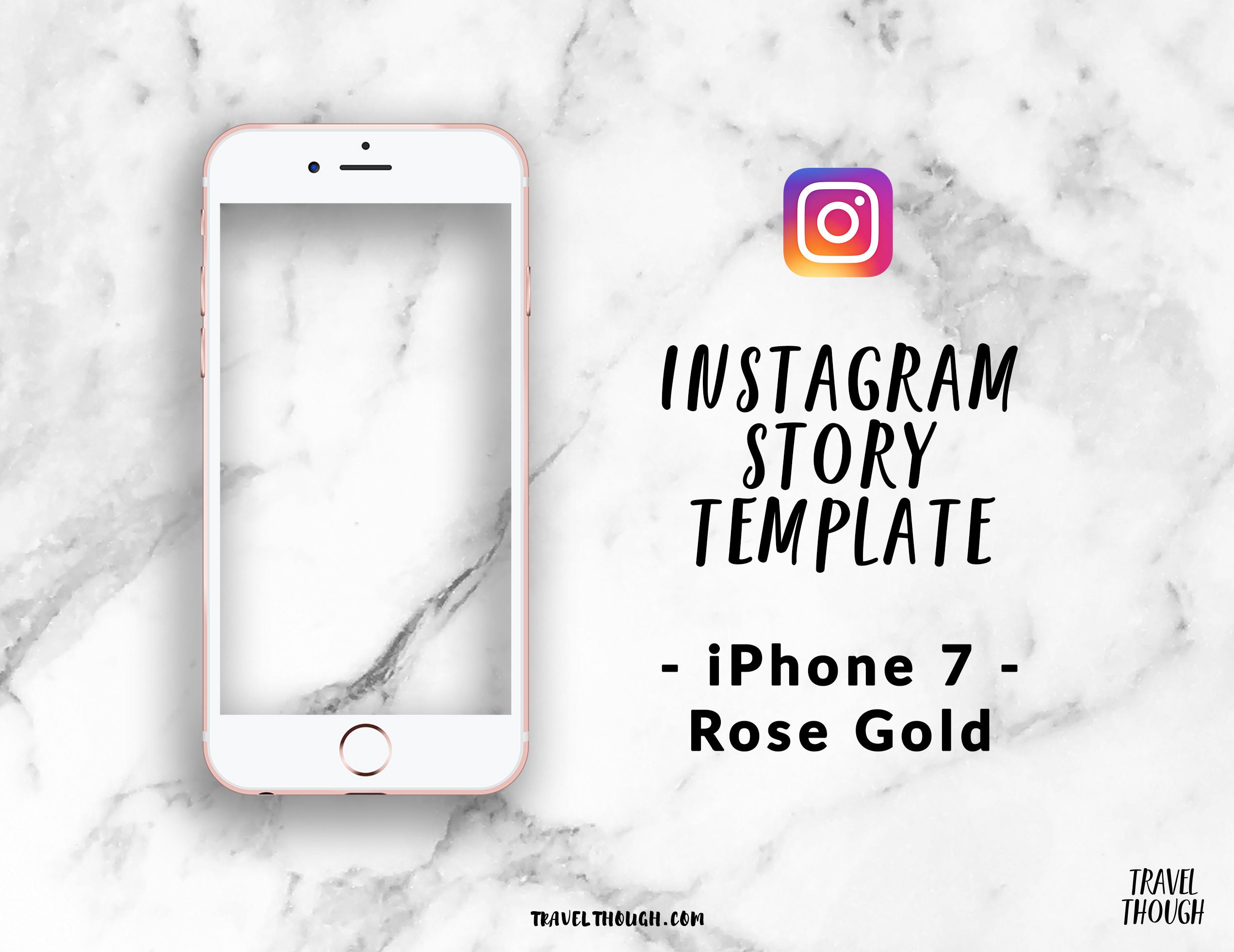 Instagram Template Iphone