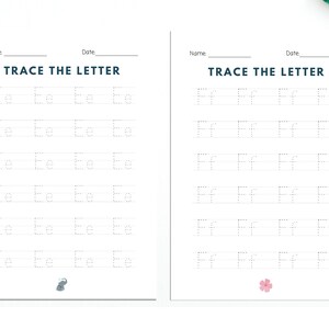 Printable 26 Page Alphabet Tracing Worksheet | Letter Tracing Worksheet ...