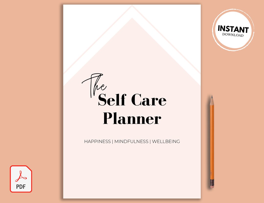 Self Care Planner | Self Care Journal | Self Care Tracker | Self Care ...