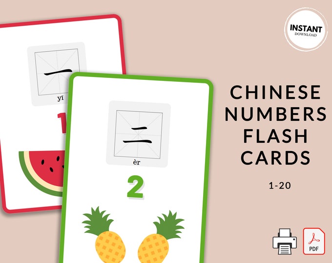 Chinese Places Flashcards Printable Chinese Flashcards for Kids ...