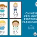 Chinese Feelings and Emotions Flashcards | Simplified Mandarin Emotions ...