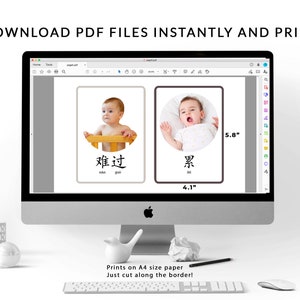 Chinese Emotions Flashcards | Emotions in Mandarin | Simplified ...