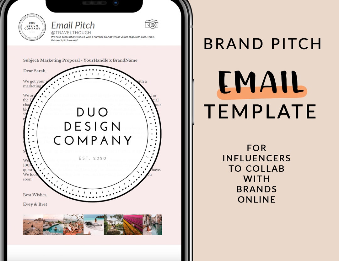 Instagram Collaboration Brand Pitch Email Template | How to Pitch to ...