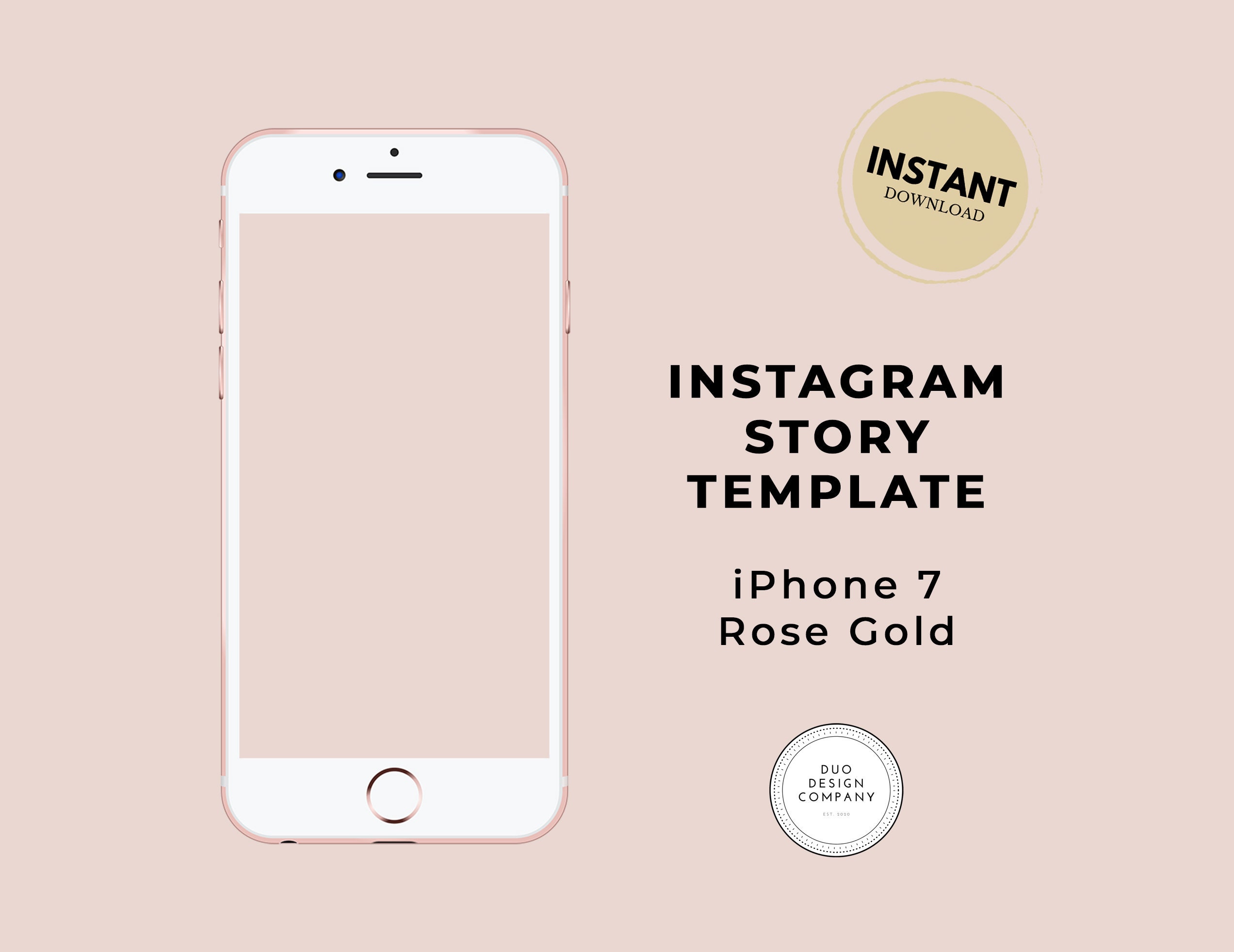 Instagram Template Iphone