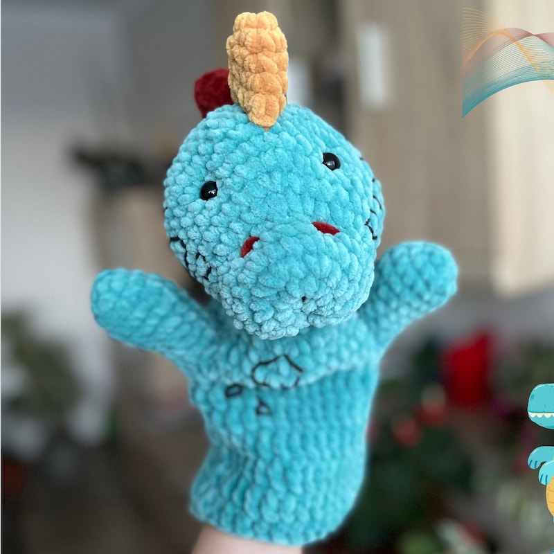 Puppet Dragon Sewing Pattern - Etsy