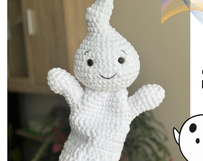 Professional Hand Puppet - Adorable Ghost - Muppet Style Character ...